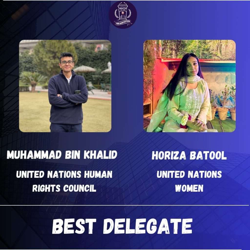 Rashid Latif Khan University Model United Nations – CMH Lahore Medical ...